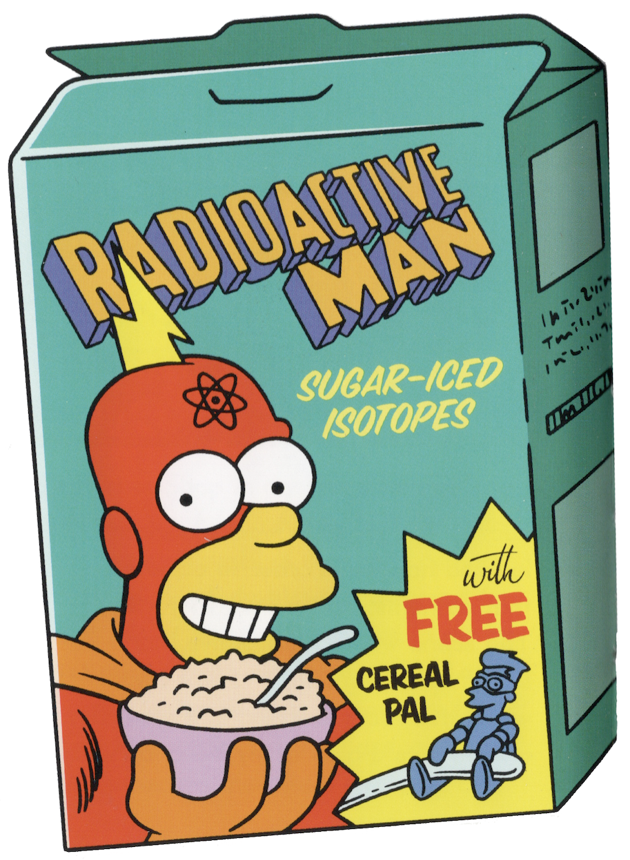 The Wonderful World of Imaginary RADIOACTIVE MAN Retro Merch | 13th ...