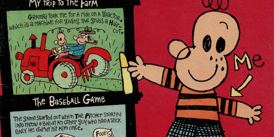 ODDBALL COMICS: Jack Mendelsohn’s Wonderfully Loopy JACKY’S DIARY ...