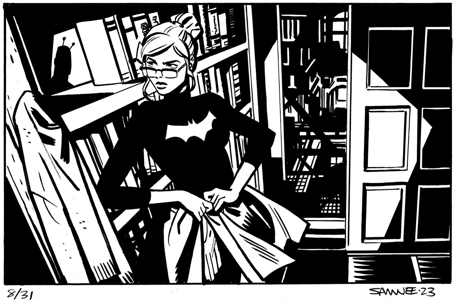 CHRIS SAMNEE Picks His TOP 13 All-Time #BATOBER Illustrations ...