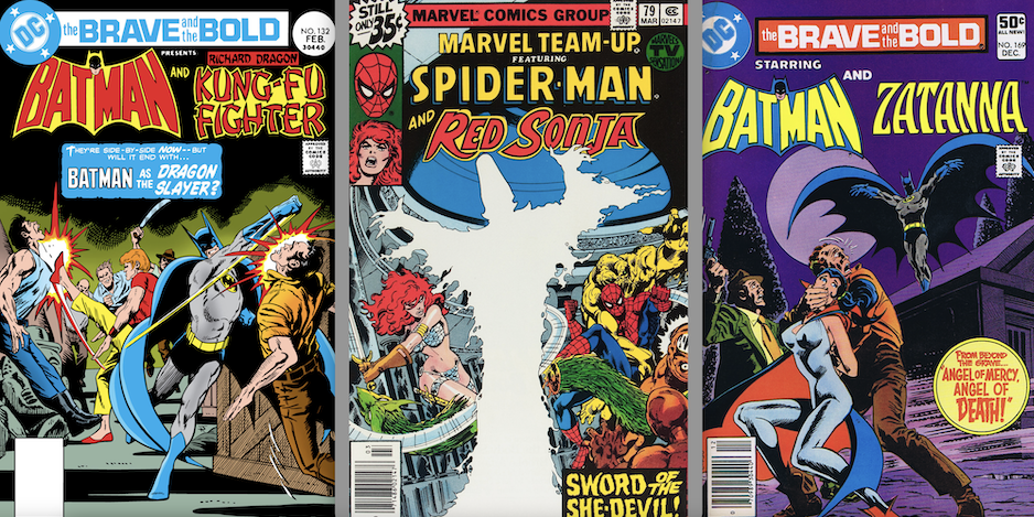 COMIC BOOK DEATH MATCH: Brave and the Bold vs. Marvel Team-Up, 1976 ...