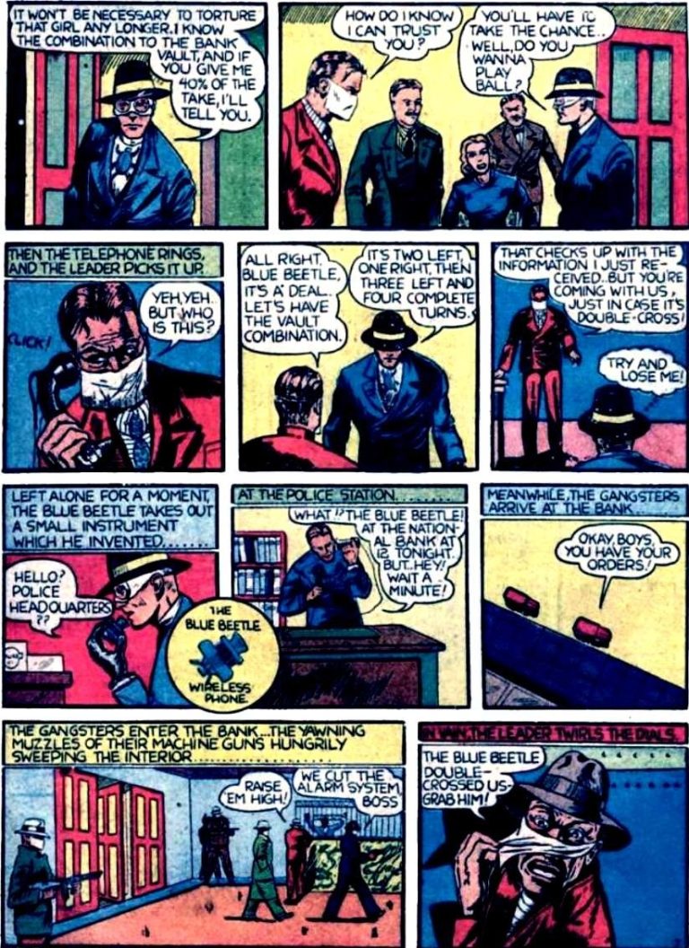 FOUR COLOR RADIO Presents: 1940’s THE BLUE BEETLE | 13th Dimension ...