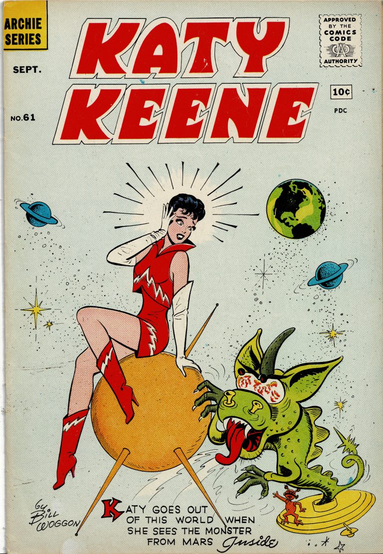 ODDBALL COMICS: Katy Keene, the Fashion Queen’s Strangest Moments ...