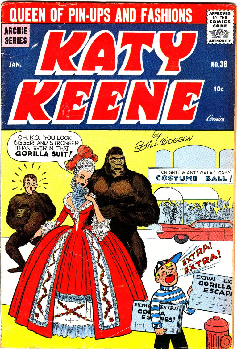 ODDBALL COMICS: Katy Keene, the Fashion Queen’s Strangest Moments ...
