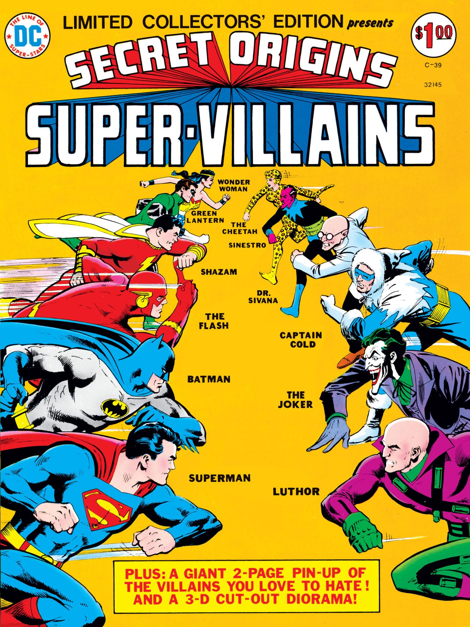 SECRET ORIGINS of SUPER VILLAINS Set for TREASURY FACSIMILE EDITION ...