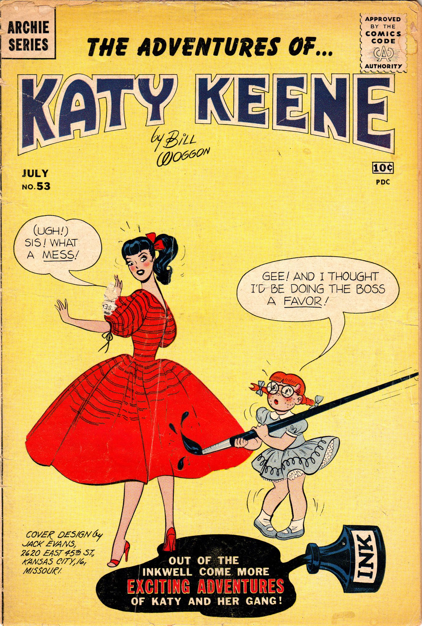 ODDBALL COMICS: Katy Keene, the Fashion Queen’s Strangest Moments ...