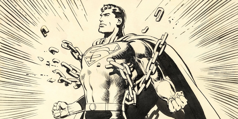 NEAL ADAMS’ SUPERMAN #233 Original Cover Art Sells for Smashing ...