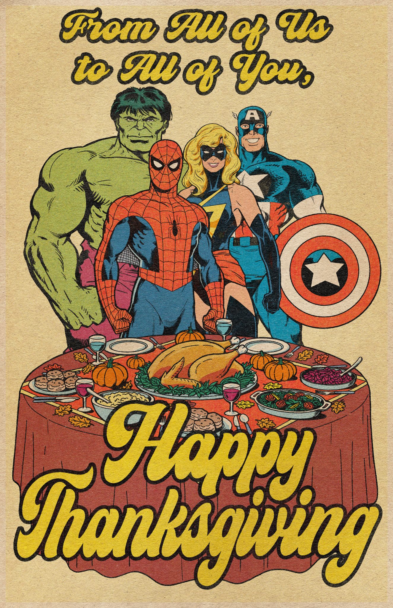 Have a Happy MARVEL and DC THANKSGIVING | 13th Dimension, Comics ...