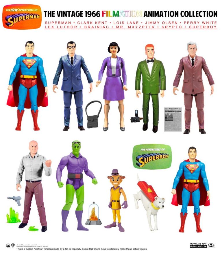 OH, WOW! These Faux FILMATION ACTION FIGURES Have Fans in a Frenzy ...