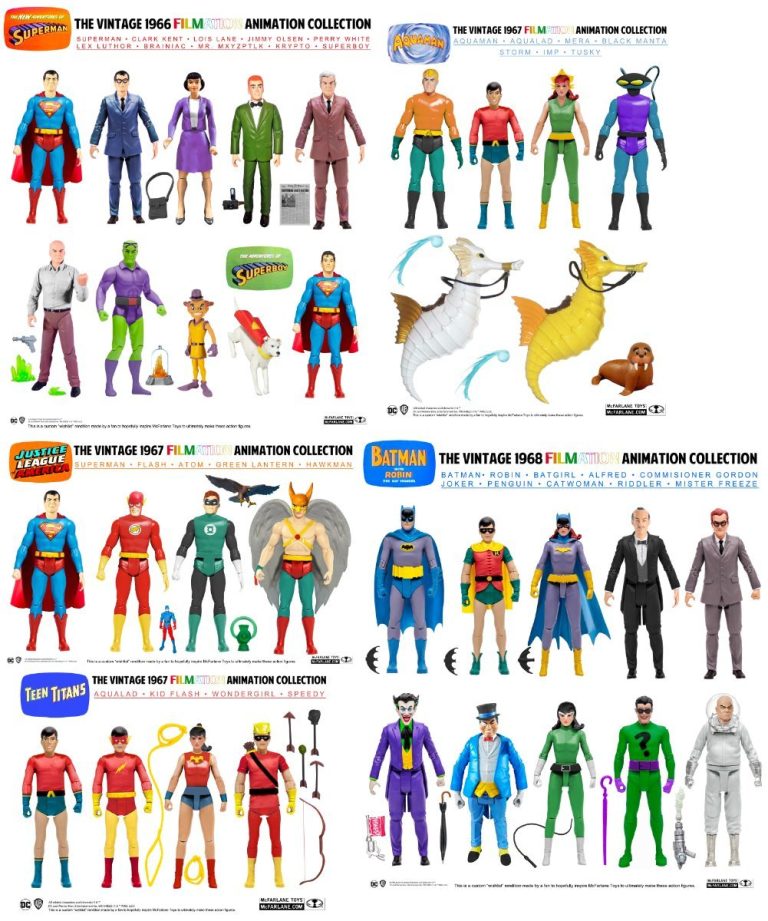 OH, WOW! These Faux FILMATION ACTION FIGURES Have Fans in a Frenzy ...
