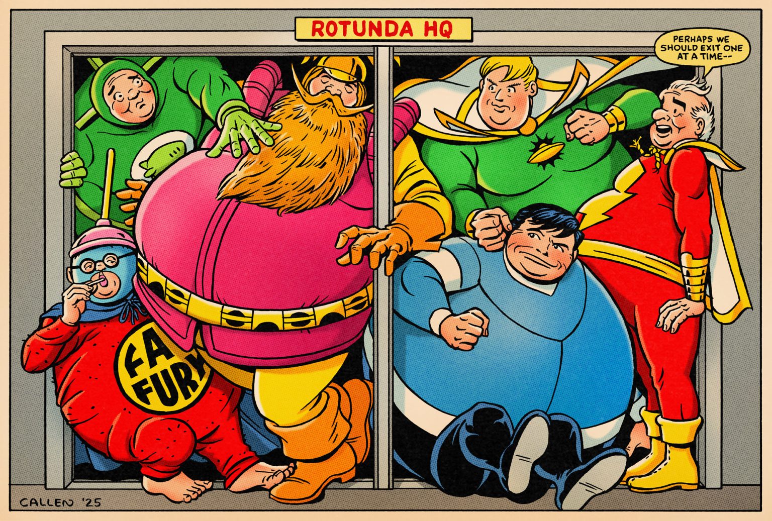 Introducing the Biggest Superhero Team of Them All: THE ROTUNDA | 13th ...