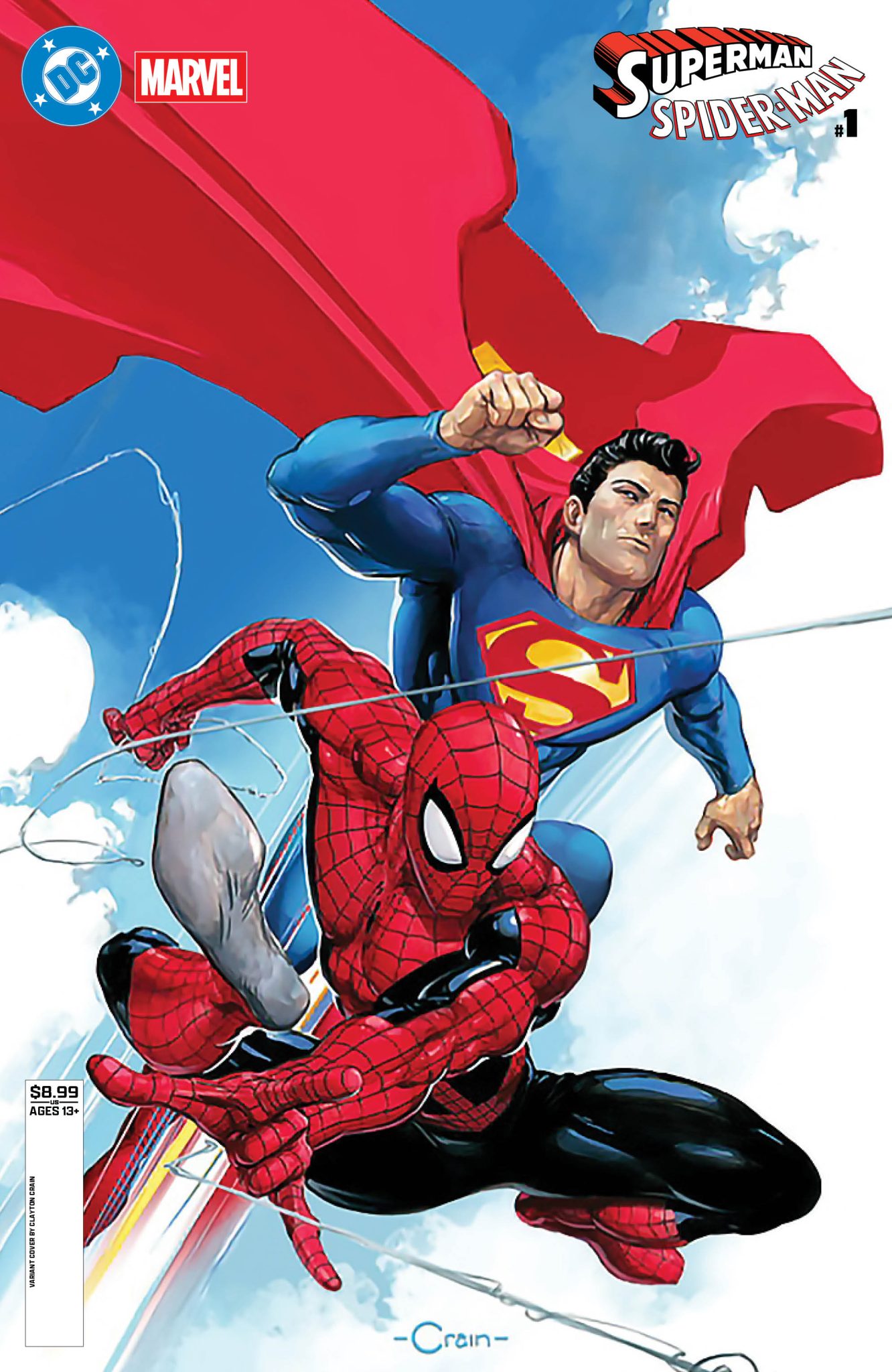 SUPERMAN/SPIDER-MAN #1 — by MARK WAID and JORGE JIMENEZ — Gets Its ...
