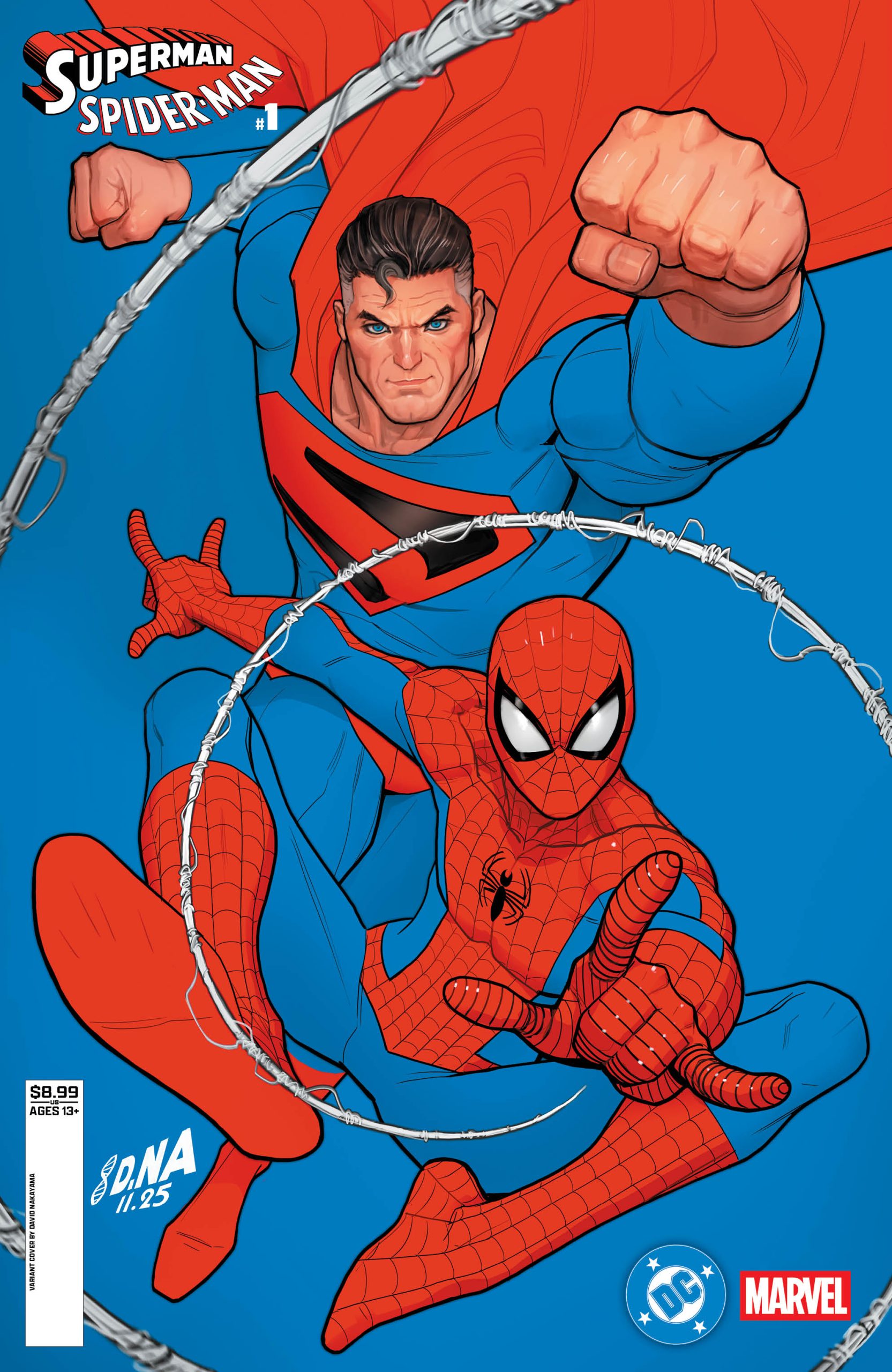 SUPERMAN/SPIDER-MAN #1 — by MARK WAID and JORGE JIMENEZ — Gets Its ...