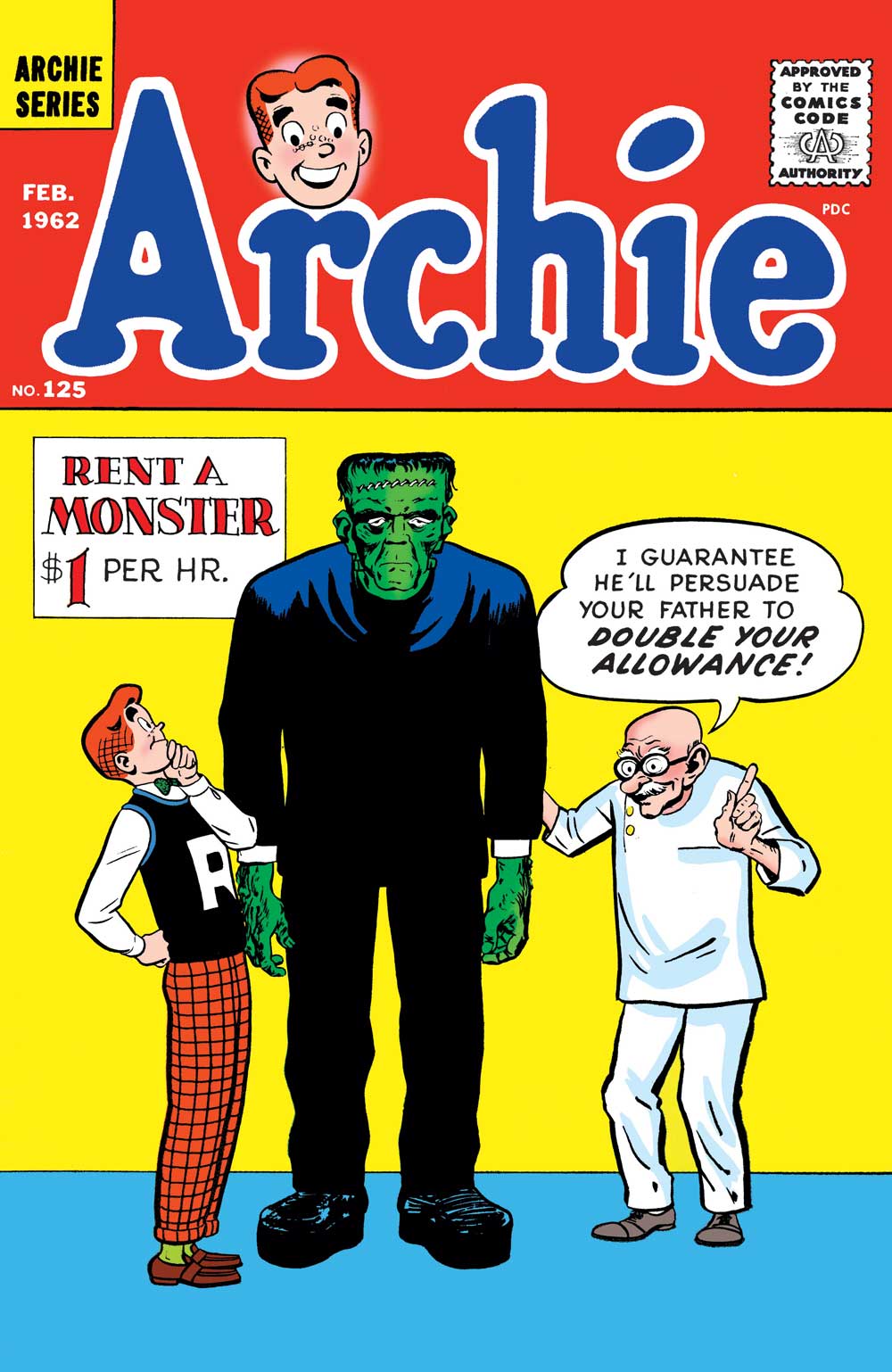 ARCHIE #125 Facsimile Edition Leads the Publisher’s APRIL Retro ...