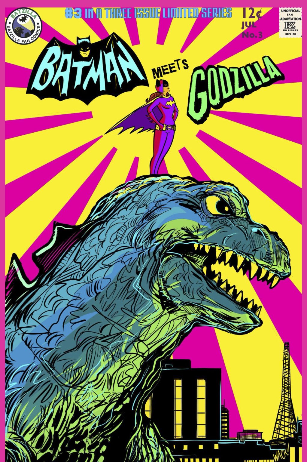 The Wait Is Over! BATMAN ’66 MEETS GODZILLA #3 Is Here! | 13th ...