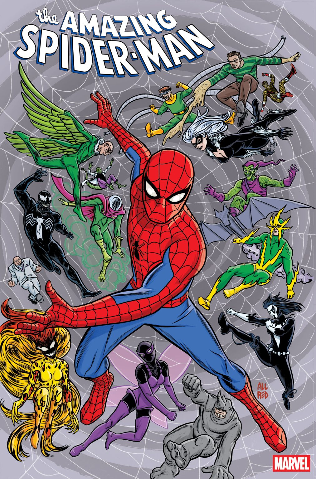 This Upcoming SPIDER-MAN Cover by MIKE ALLRED Really Swings | 13th ...