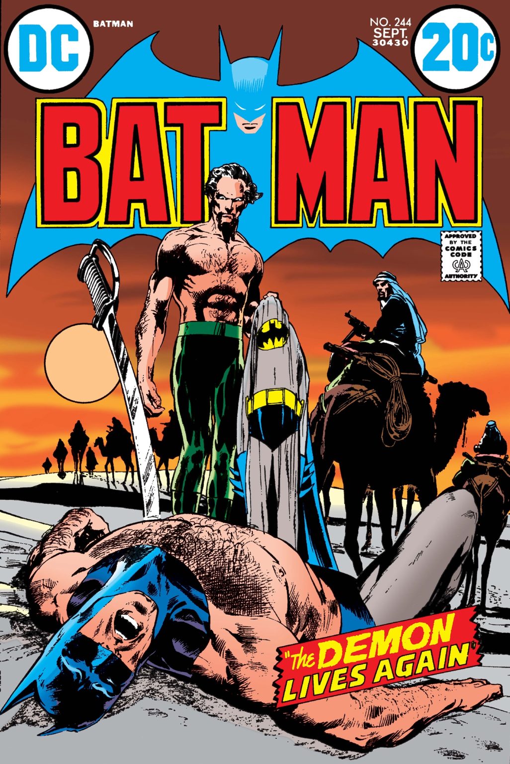 BATMAN #244: DENNY O’NEIL and NEAL ADAMS’ 1972 Classic to Get Facsimile ...