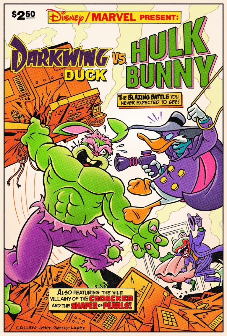 DARKWING DUCK vs. HULK BUNNY: Another Treasury Edition We REALLY Want ...