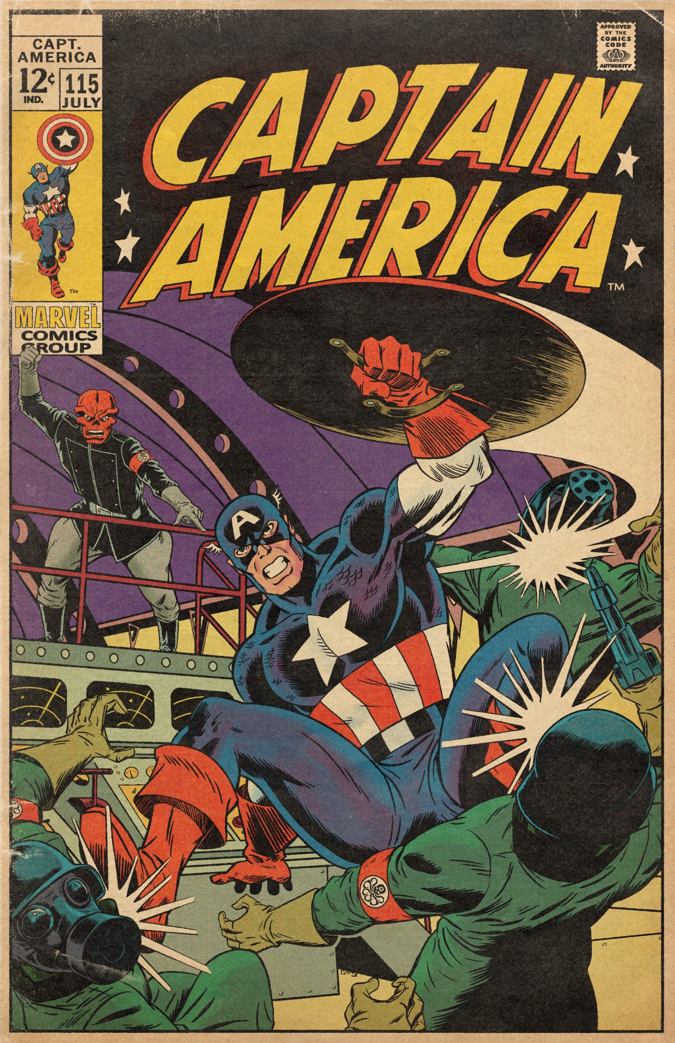 A CAPTAIN AMERICA COVER You Never Knew Existed — Because It Didn’t ...