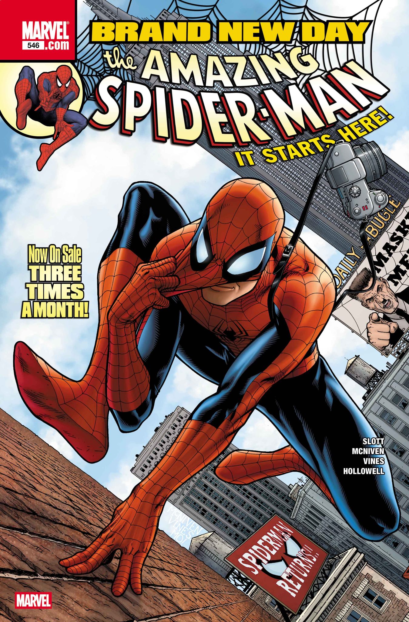 BRAND NEW DAY: Game-Changing AMAZING SPIDER-MAN #546 to Get Facsimile ...