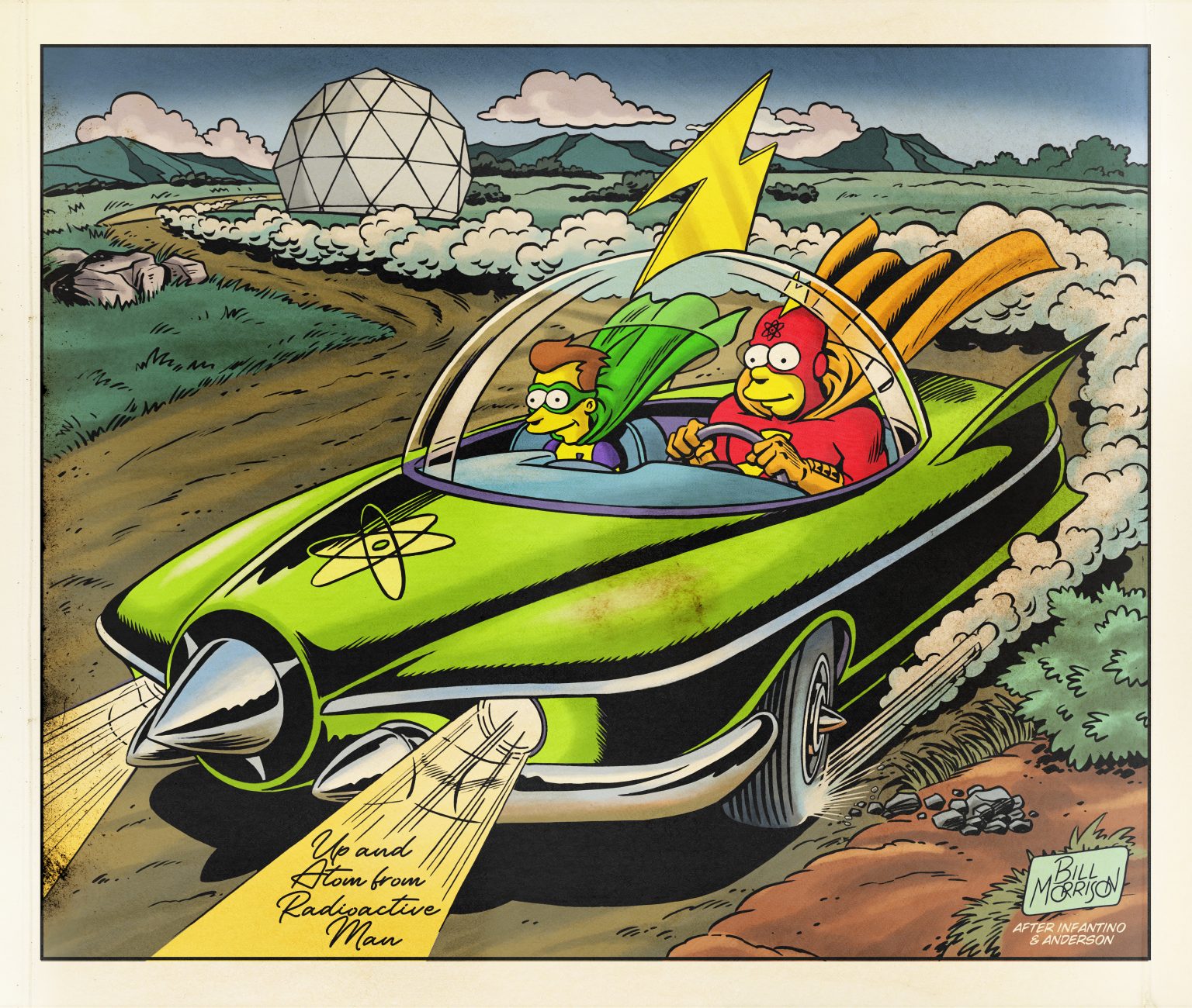 ‘To the BATMO… I Mean the RADIOACTIVE-MOBILE!’ | 13th Dimension, Comics ...